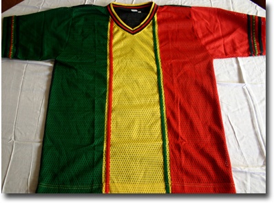 Reggae Mesh Tee Shirts - Reggae And Rasta Hawaii Clothing And Products